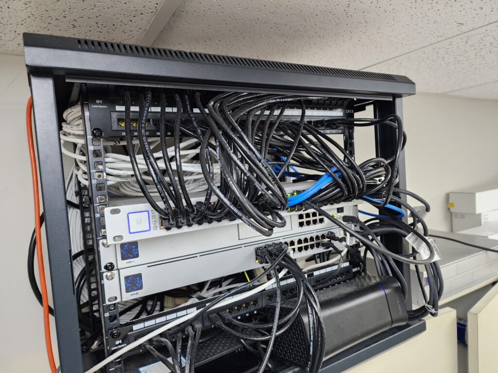 Network Rack Cleanup - CatchMark Technologies